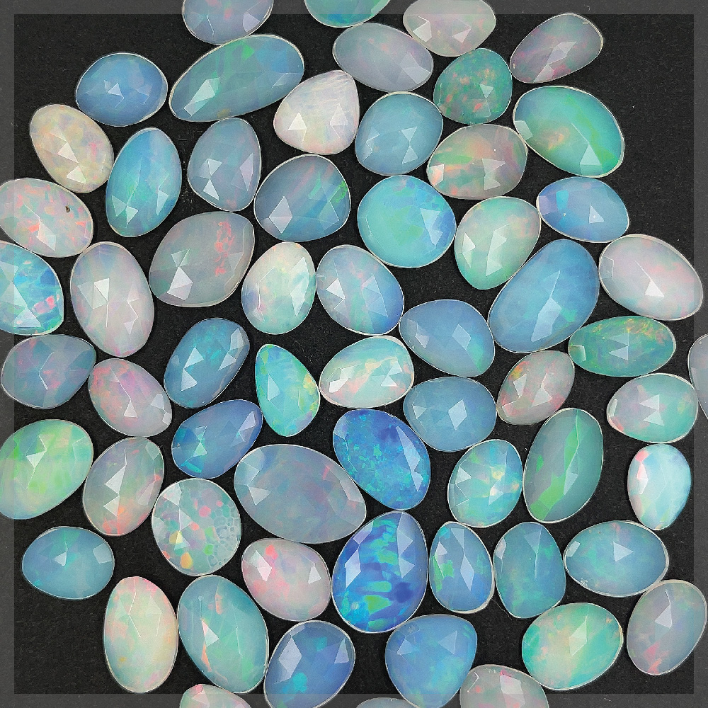 Rose Cut Opal Gemstones - Jeweler's Bazaar