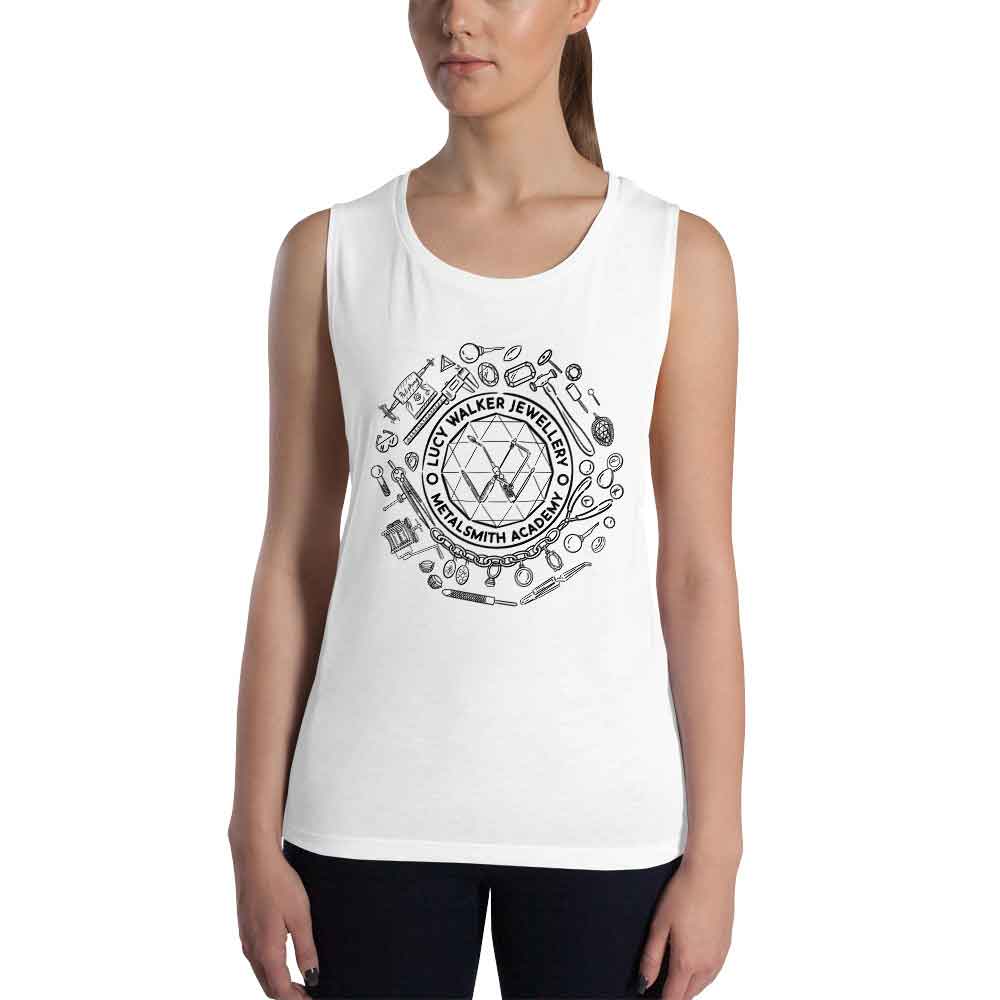 Metalsmith Academy More is More Ladies’ Muscle Tank - Jeweler's Bazaar