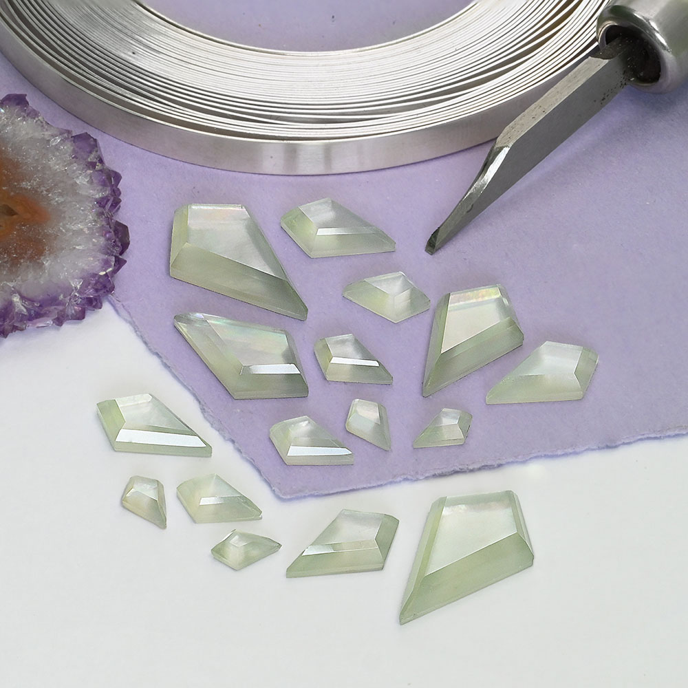 Green Amethyst Kite Cuts - Jeweler's Bazaar