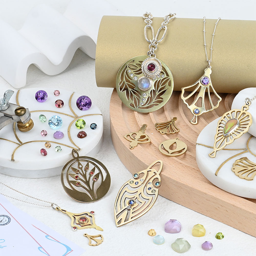 Art Nouveau Saw Piercing Template Pack - Jeweler's Bazaar