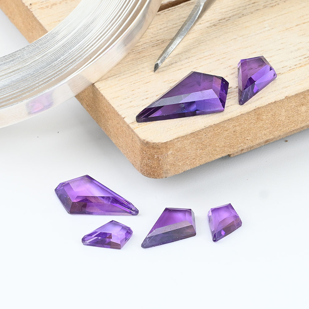 Amethyst Kite Cuts - Jeweler's Bazaar