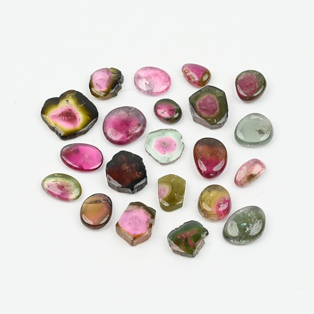 Tourmaline Pebble Cabochons 10.2cts - Jeweler's Bazaar