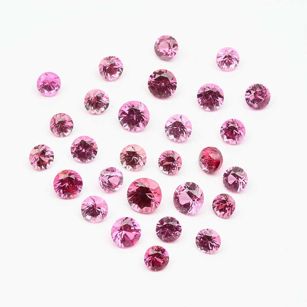 Natural Diamond Cut Pink Spinel 2mm-2.6mm - Jeweler's Bazaar
